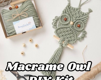 Macrame Owl - Etsy