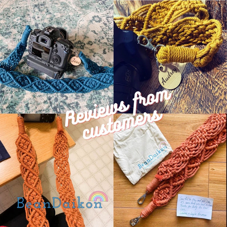 Personalized Camera Strap Macrame Bag Strap Boho Camera | Etsy