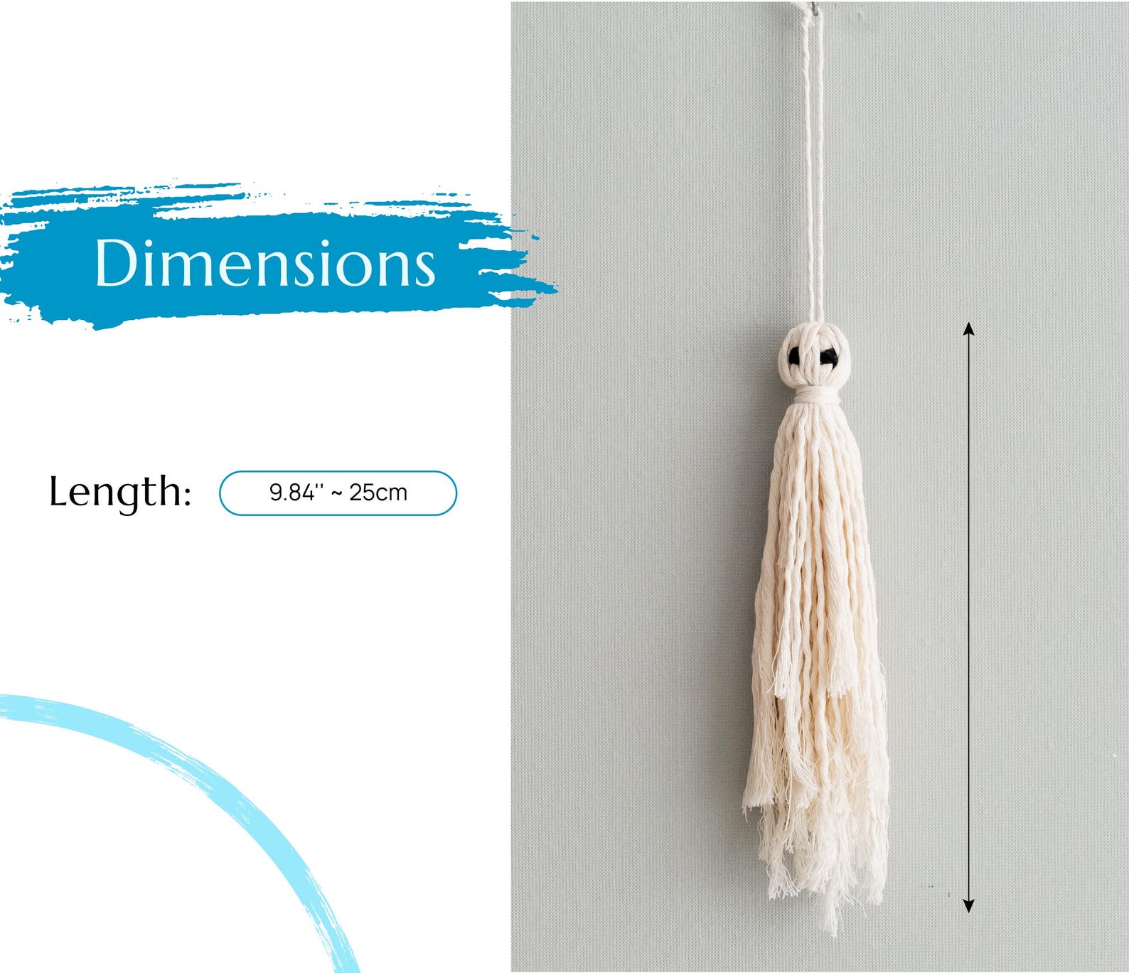 Macrame Ghost Decor, Halloween Tapestry, Gothic Macrame, Felt Ghost ...
