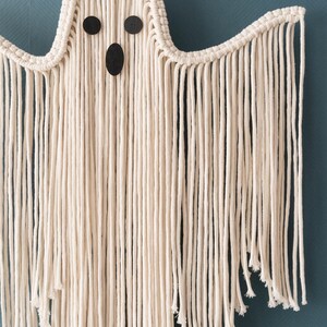 Halloween Macrame Ghost Spooky Wall Hanging for Gothic Decor V73 - Etsy