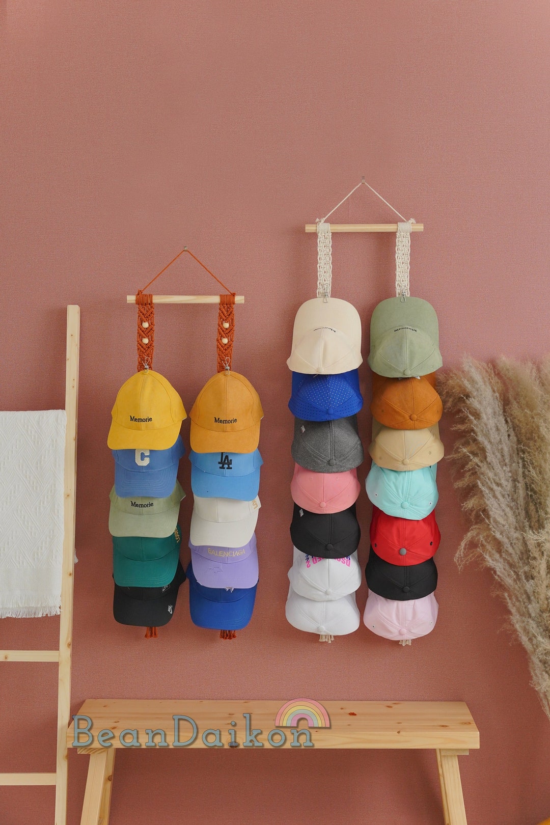 Personalized Cap Rack Hat Storage Gift for Father Home - Etsy