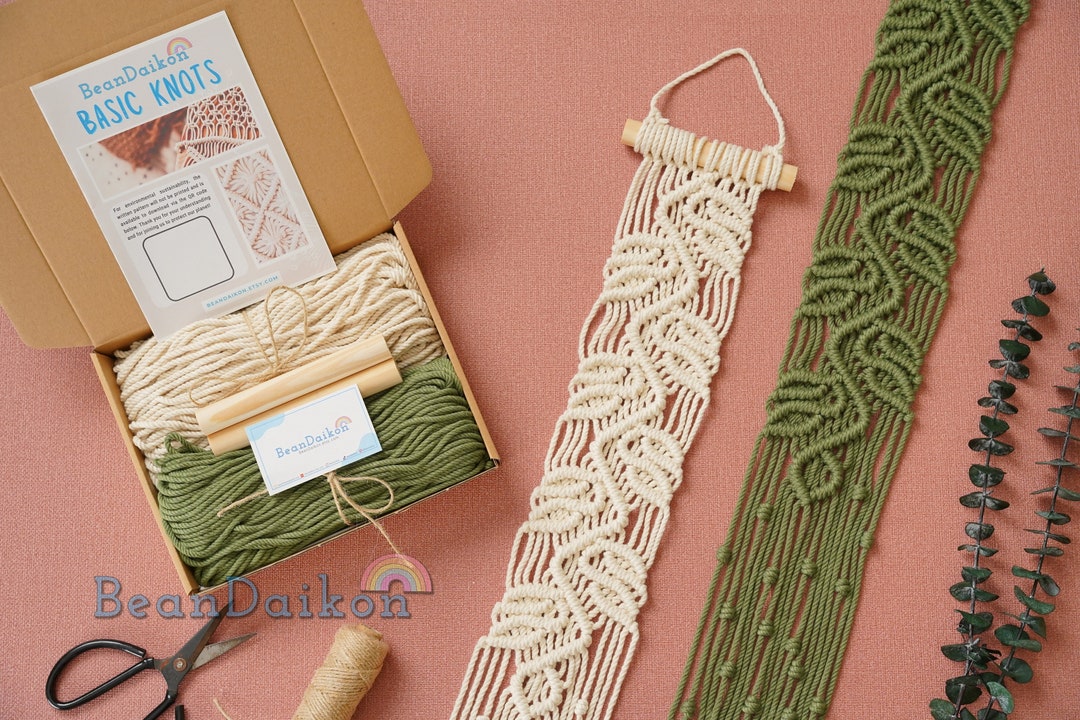 DIY Macrame KIT Unique Decor Diy Macrame Do It Yourself - Etsy