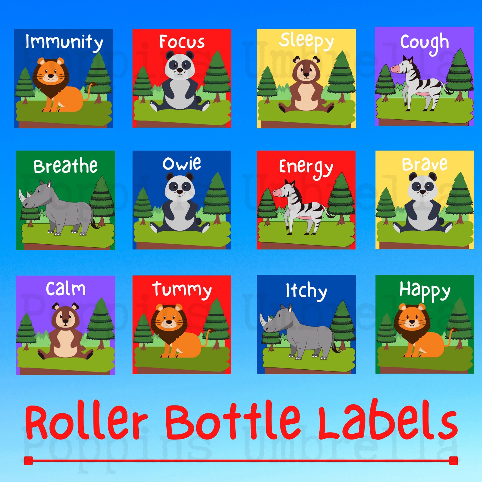 Printable Kids Wild Animal Essential Oil Roller Bottle Labels Etsy printable-kids-wild-animal-essential-oil-roller-bottle-labels-etsy