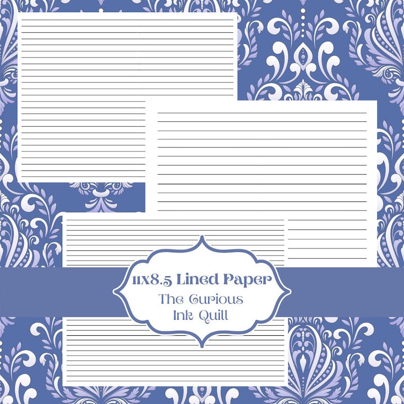 Lined Paper - Etsy