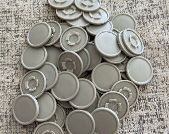 White Flat Medicine Vial Caps - Etsy