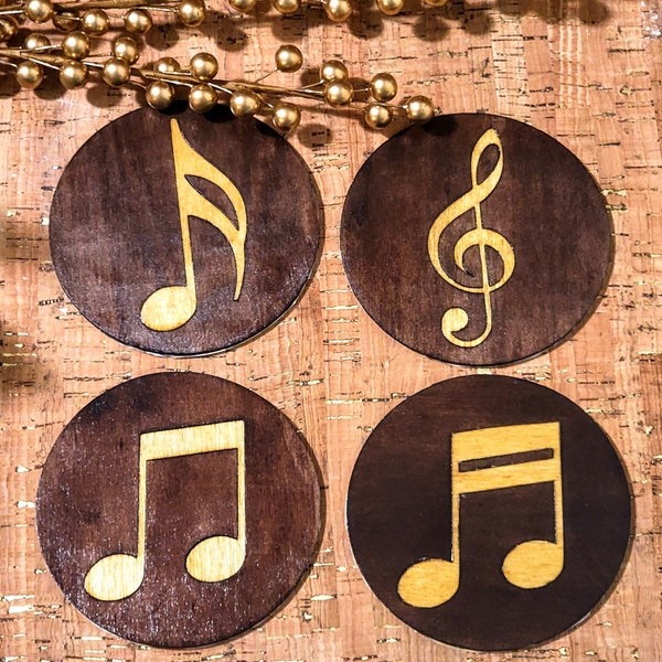 Musical Theme Coasters - Etsy