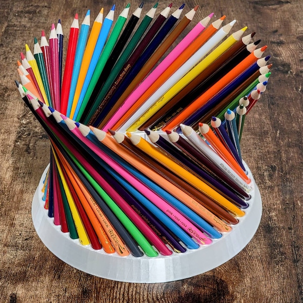 Colored Pencil Holder - Etsy