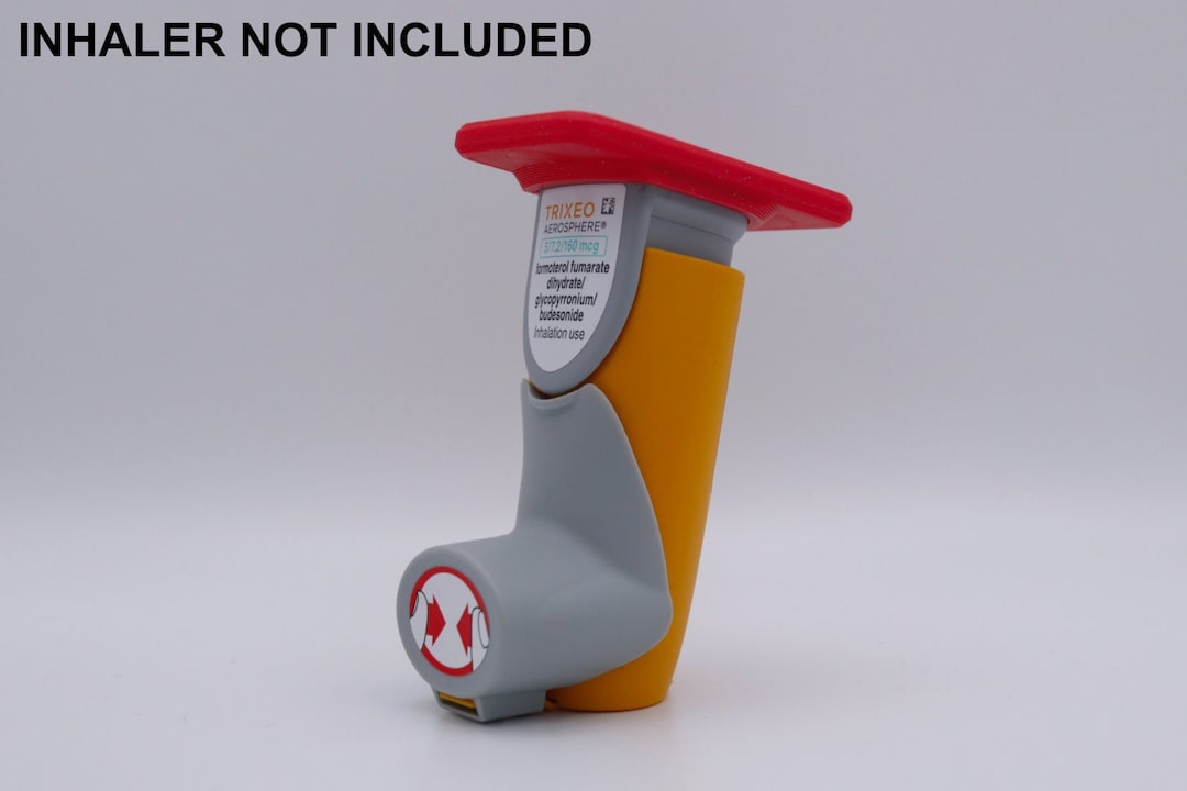 Inhaler Topper Asthma Aid for Trixeo Inhalers, for Arthritic or Weak ...