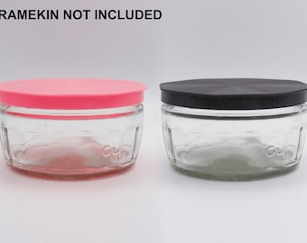 Airtight Bamboo Lids for Gu Lidl Aldi Dessert Pots - Upcycle Your Jars ...