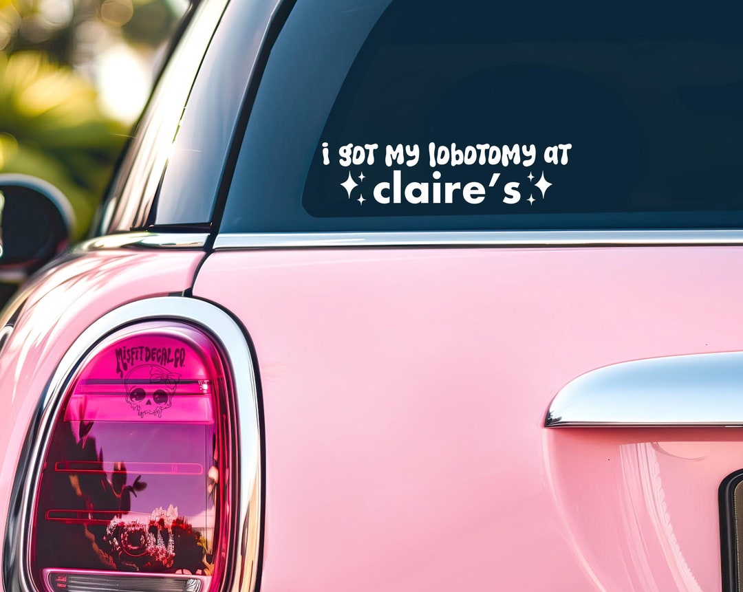 Creepy Spooky Cute Car Decal Car Decal Bumper Stickers Cute Car ...