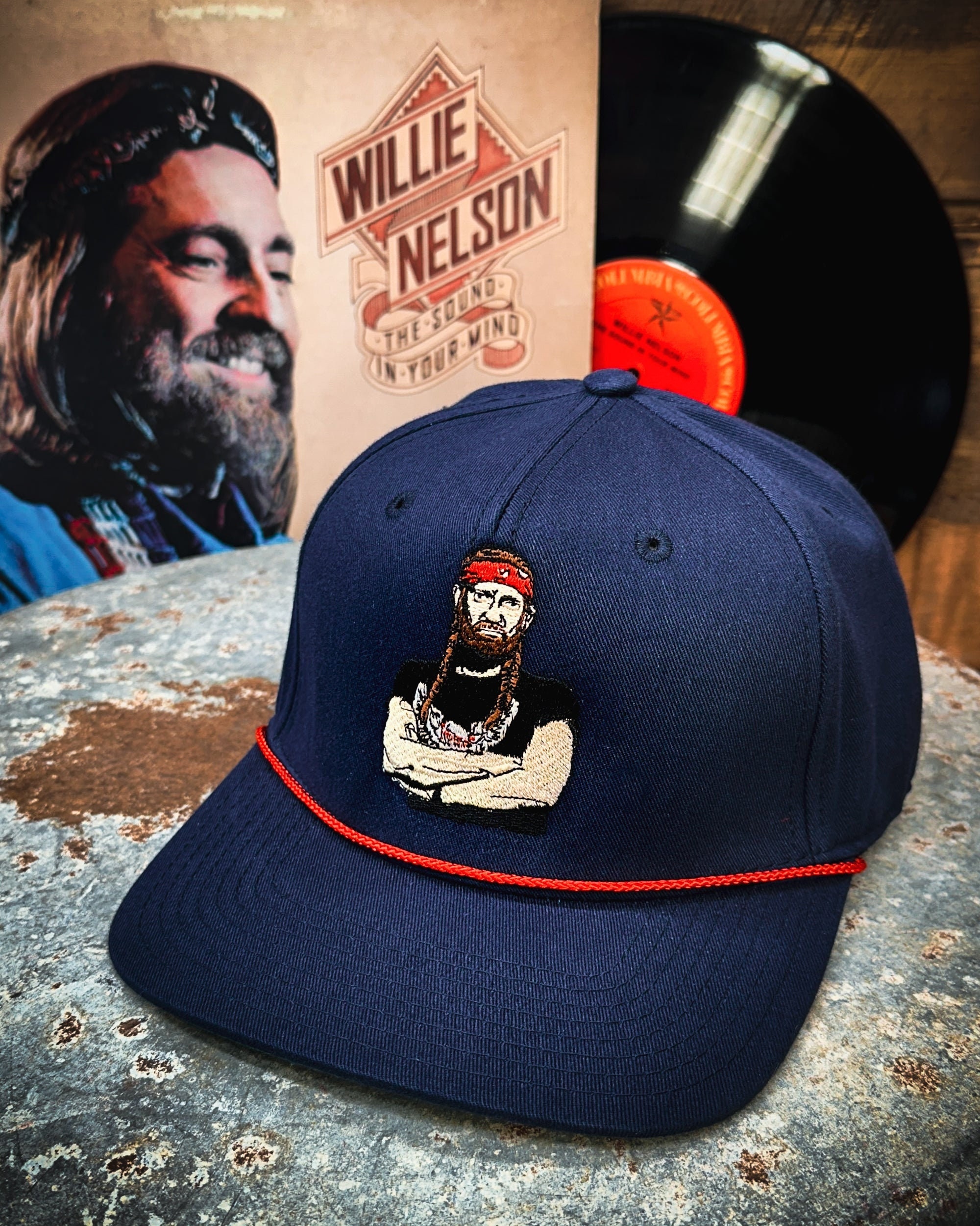 Embroidered Willie Nelson Rope Hat - Etsy