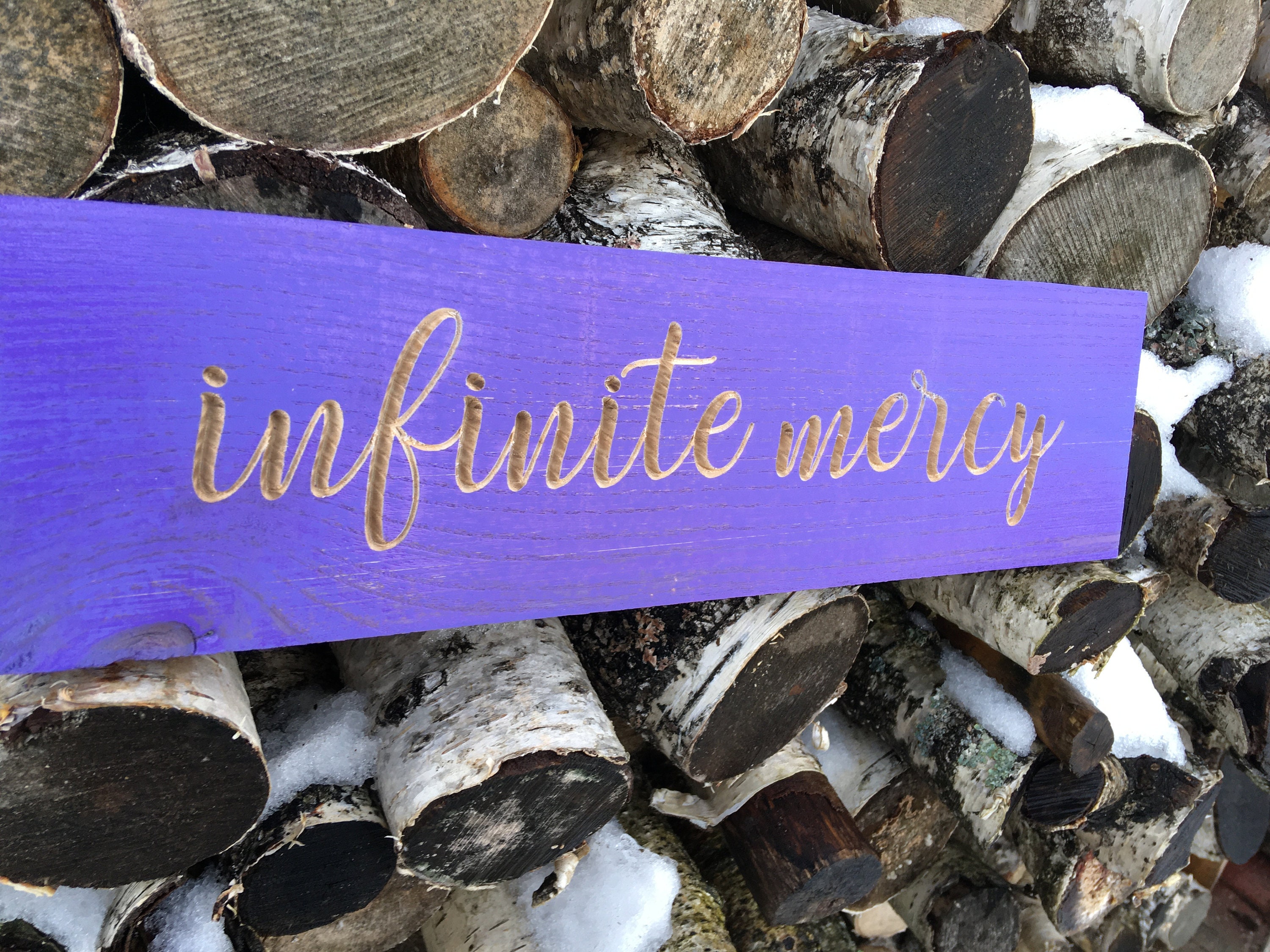 Infinite Mercy Sign. Christian Sign. Bedroom Sign. Kitchen - Etsy UK