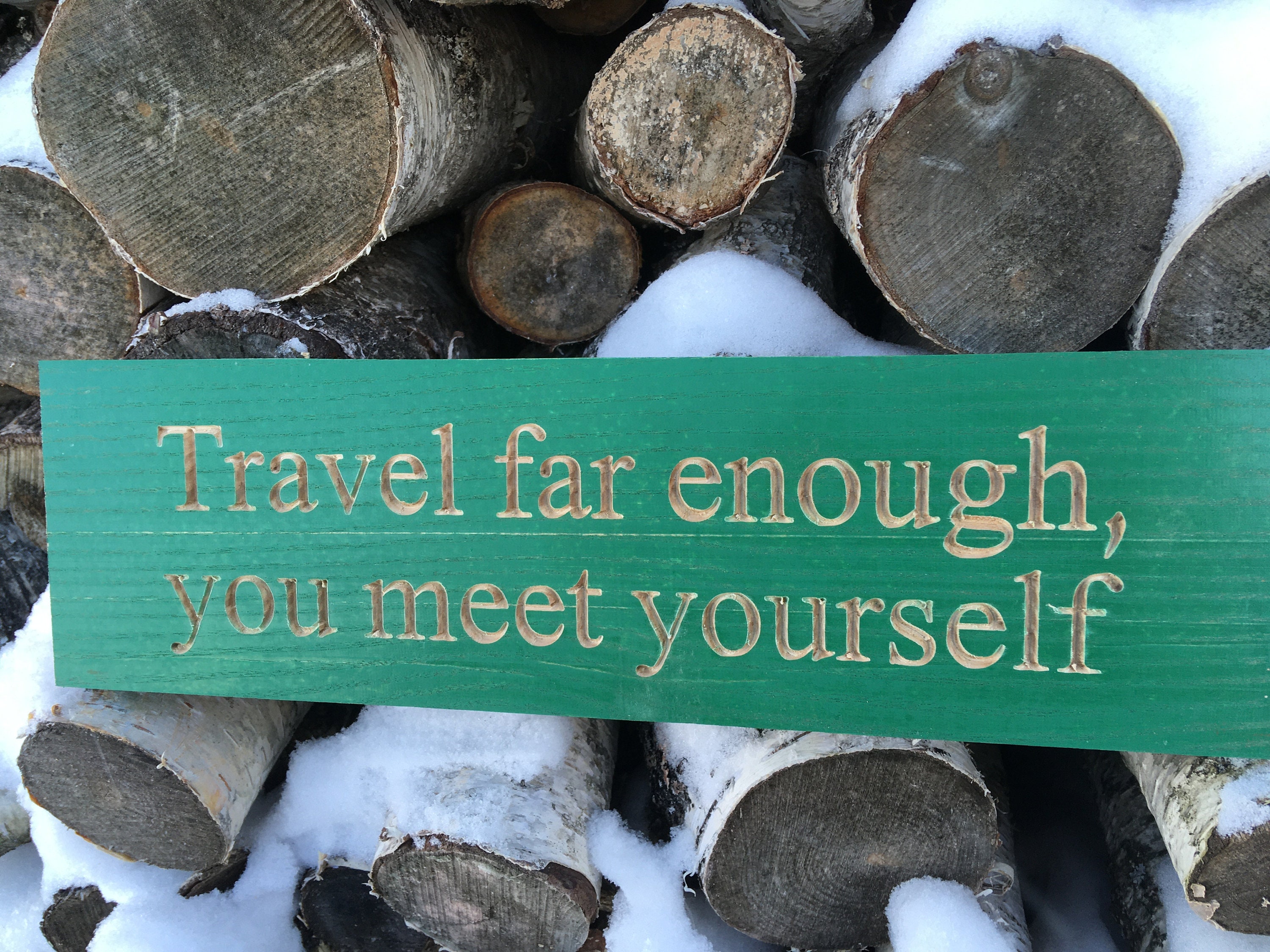 Travel Sign. Travel Quotes. Backpacking. Hiking - Etsy