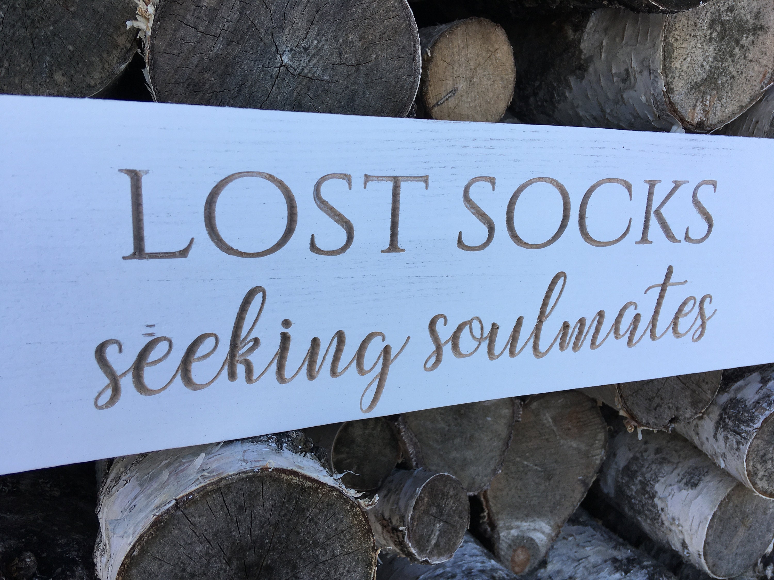 Lost Socks, Funny Sign, Wall Decor, Home Sign. - Etsy
