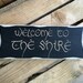 The Shire, Thick Wood Sign - Etsy