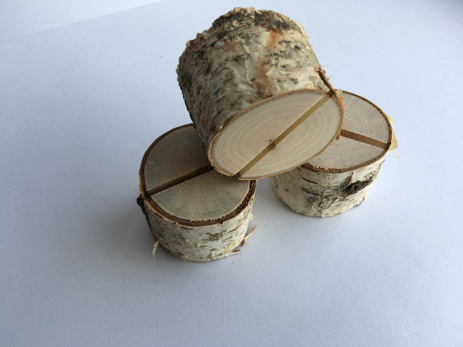 Set of 30 Birch Place Card Holders - Etsy