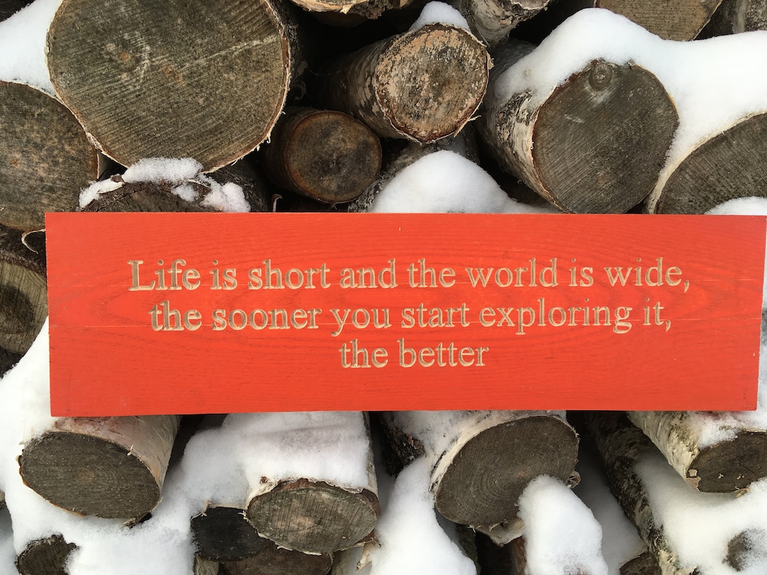 Travel Sign. Travel Quotes. Inspirational Sign. Motivational Sign - Etsy