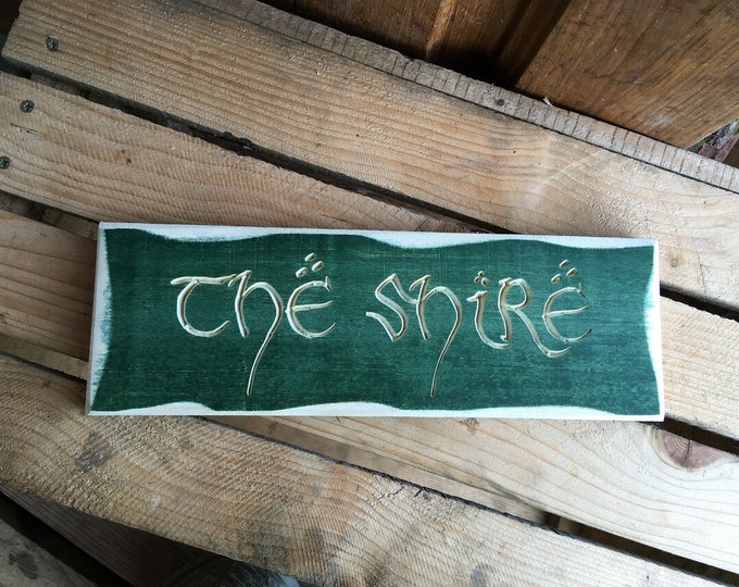 Lord of the Rings Fairytale Signpost, Yard or Mancave Signs Hobbiton ...