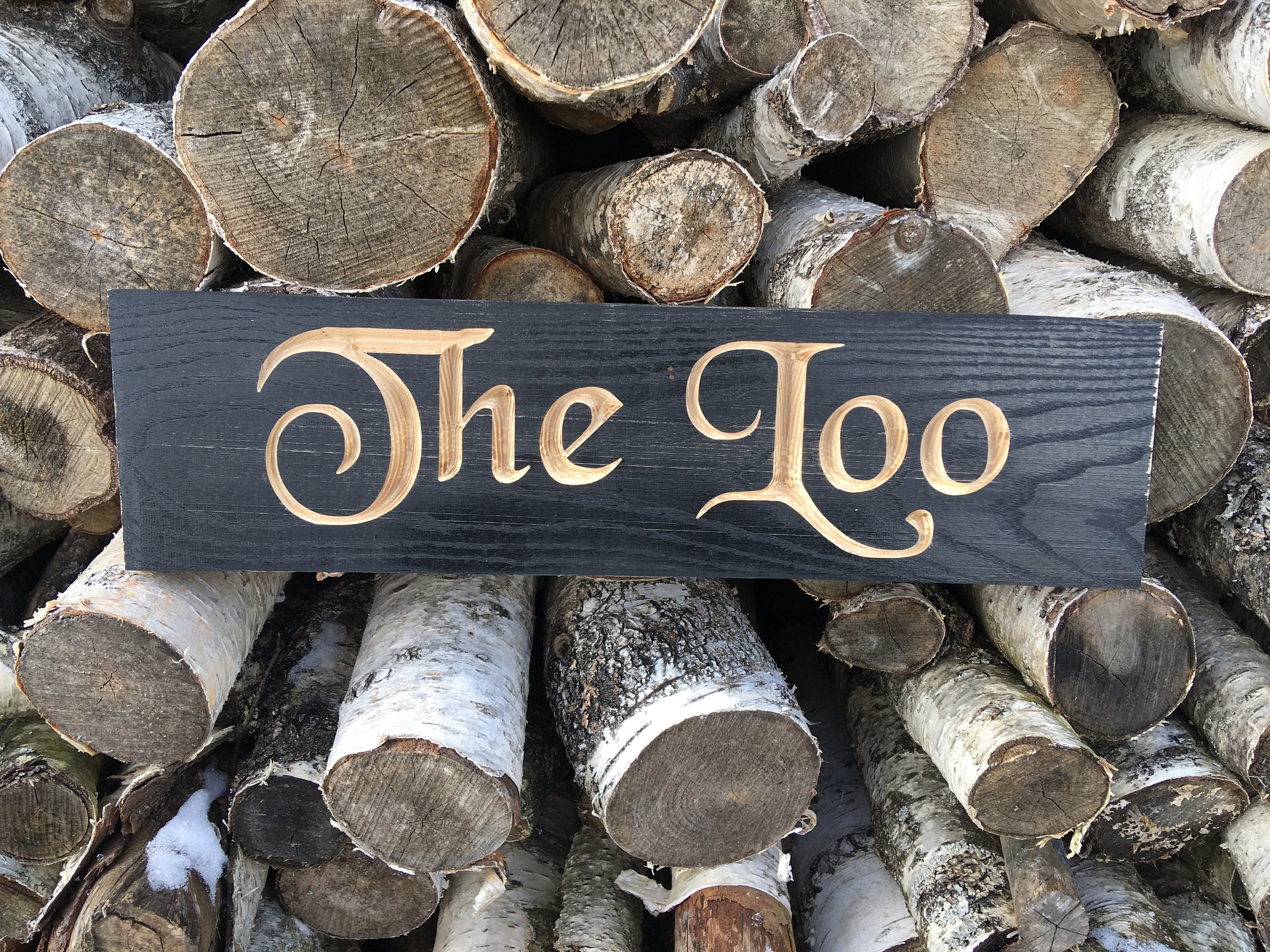 The Loo Sign. - Etsy