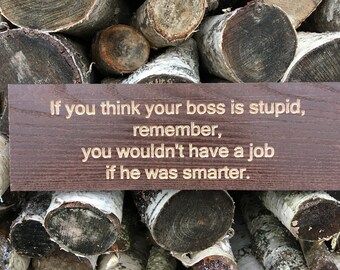 Office Sign. Table Decor. Funny Sign | Etsy