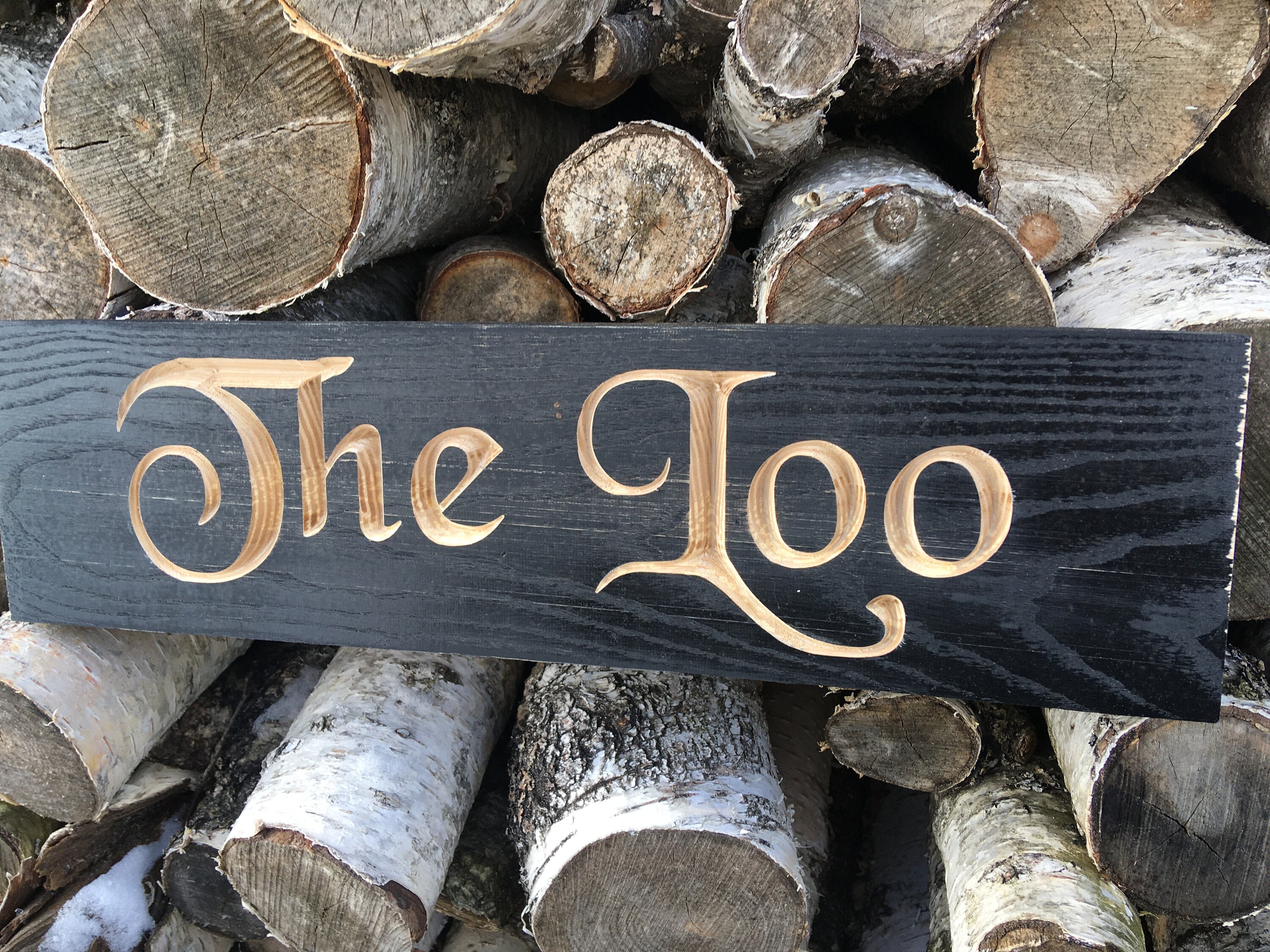 The Loo Sign. - Etsy