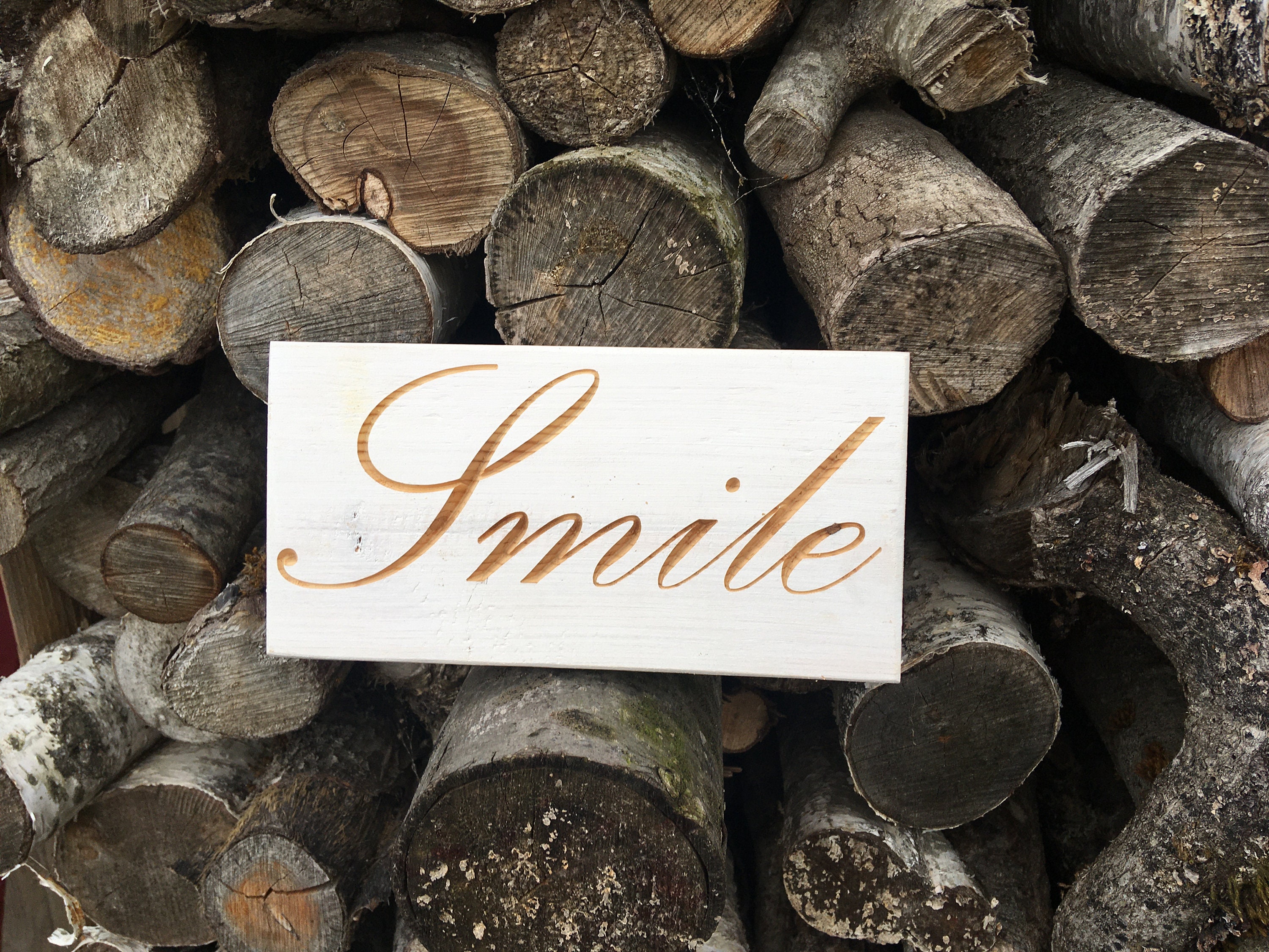 Smile Sign. - Etsy