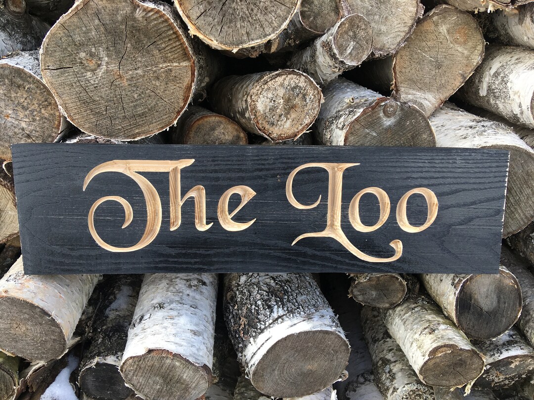 The Loo Sign. - Etsy