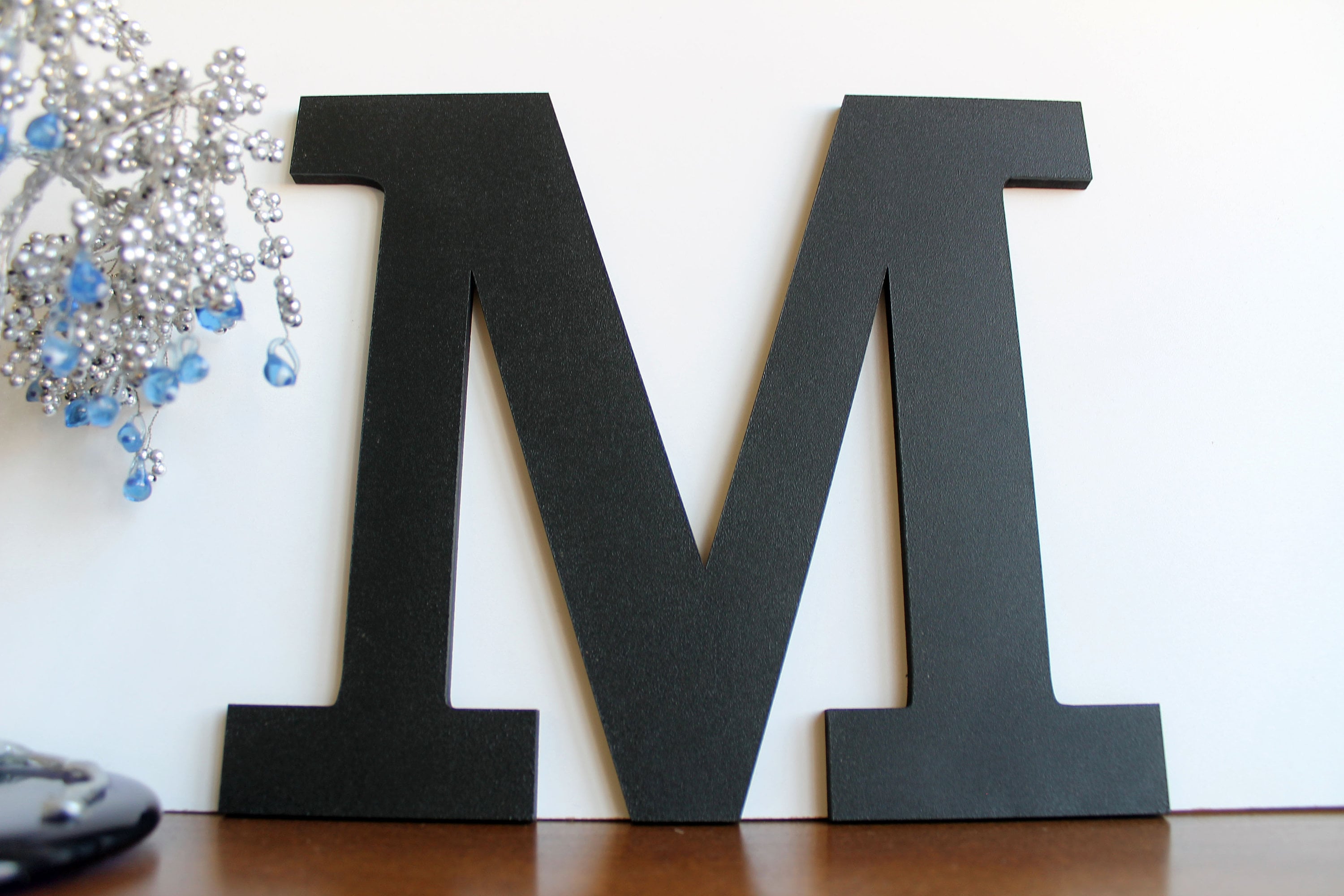 Large Wooden Letters Big Wooden Letter 'M' Painted | Etsy