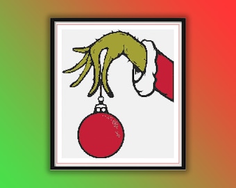 Grinch Hand Patterns - Etsy