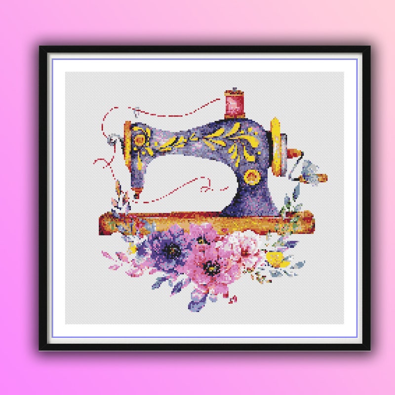 Machine Cross Stitch - Etsy