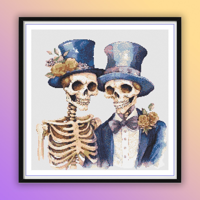 Skeleton Couple - Etsy