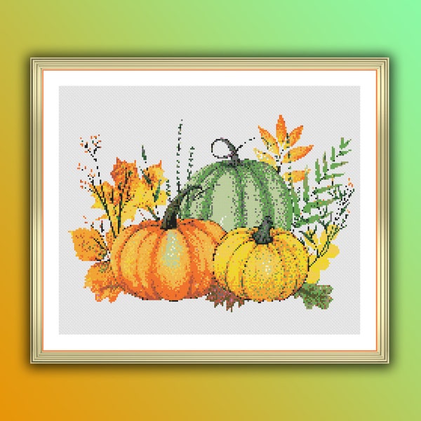Autumn Cross Stitch Patterns - Etsy