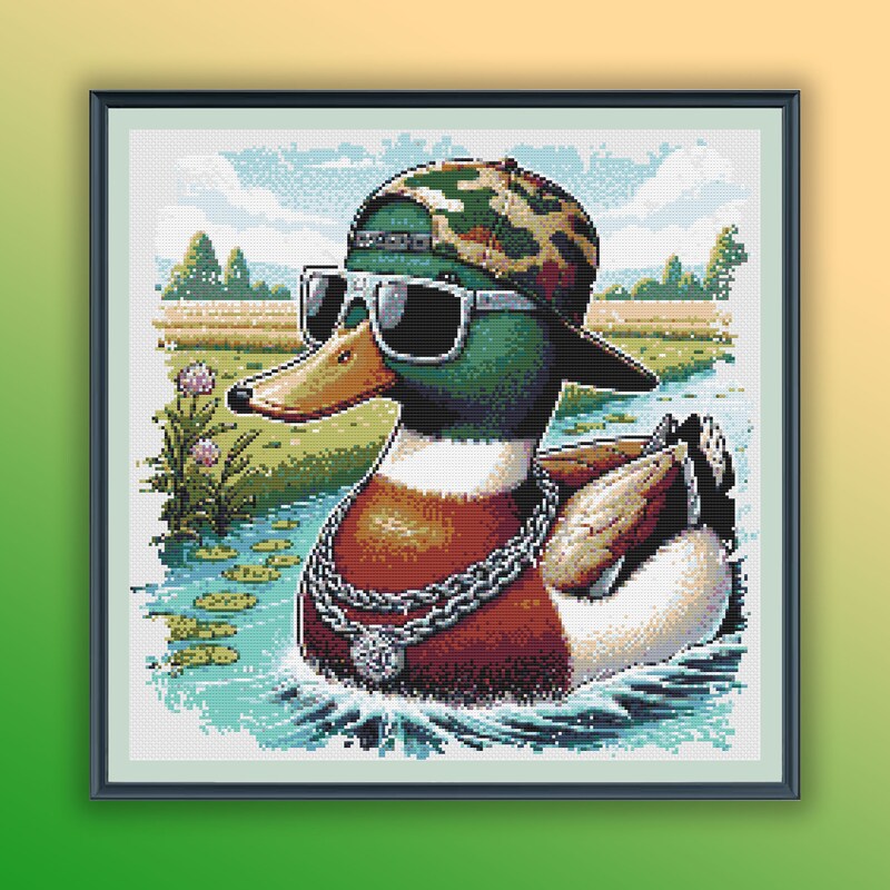 Diamond Painting Duck - Etsy