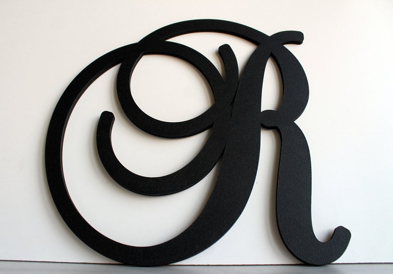 Large Wooden Letters Big Wood Letter R Hand Painted Wooden - Etsy New ...