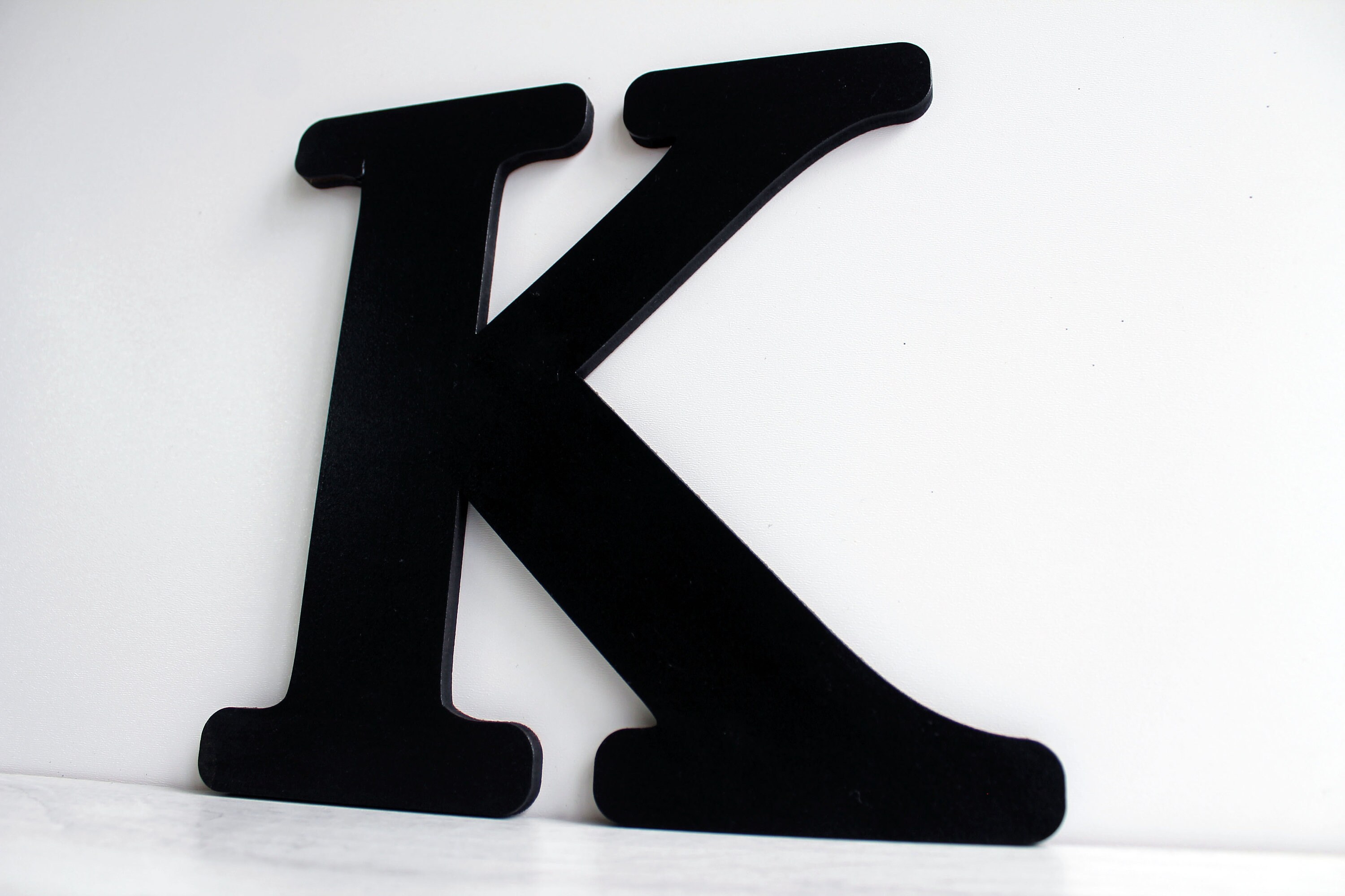 Large Wooden Letters Big Wooden Letter 'K' Painted | Etsy