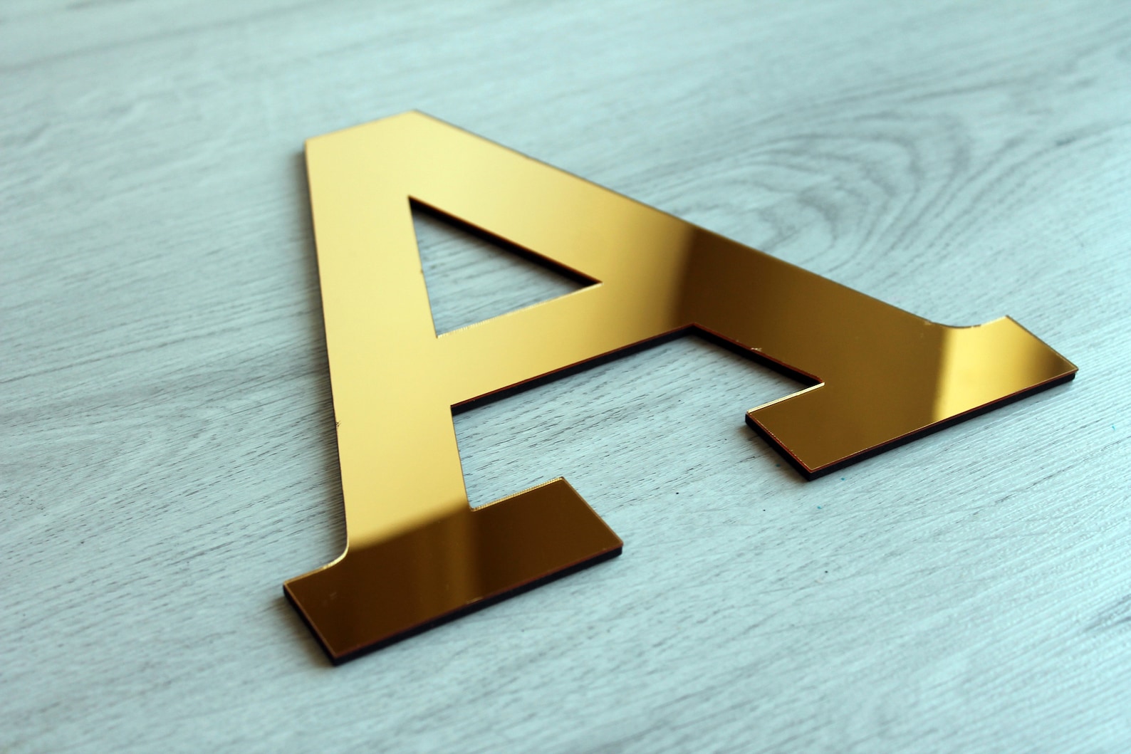 Mirrored Alphabet Letters Freestanding