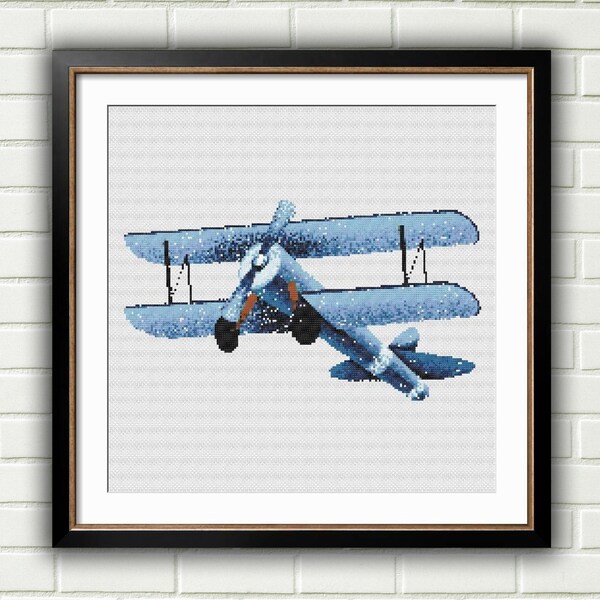 Plane Cross Stitch - Etsy