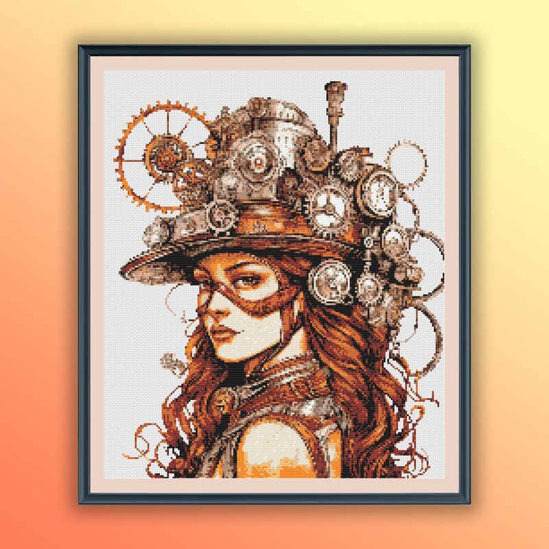Steampunk Embroidery - Etsy