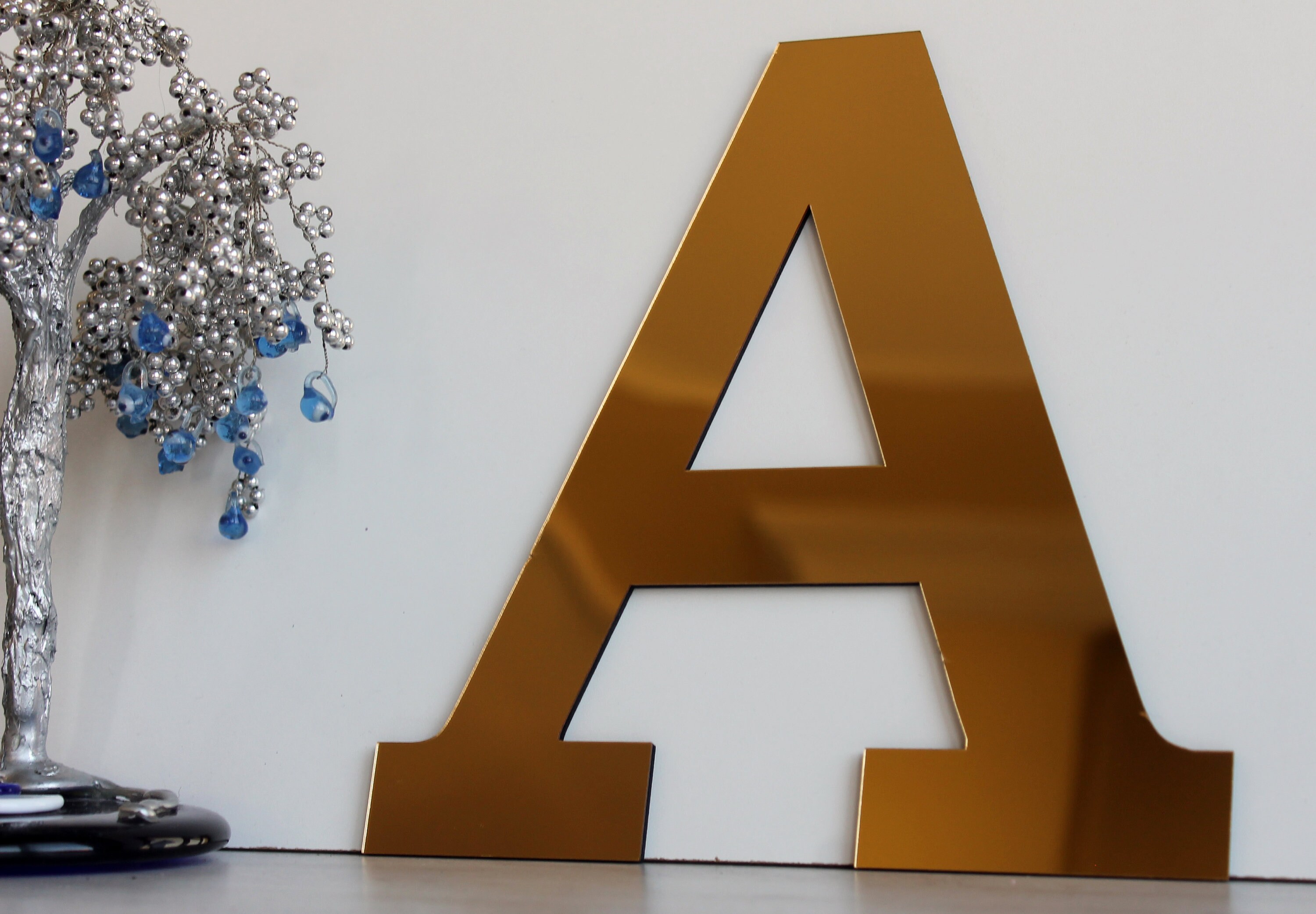 Mirrored Alphabet Letters Freestanding