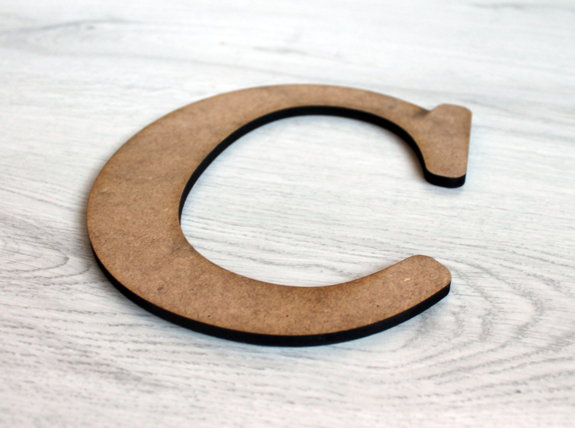 Large Wooden Letters Big Wood Letter 'C' Painted | Etsy