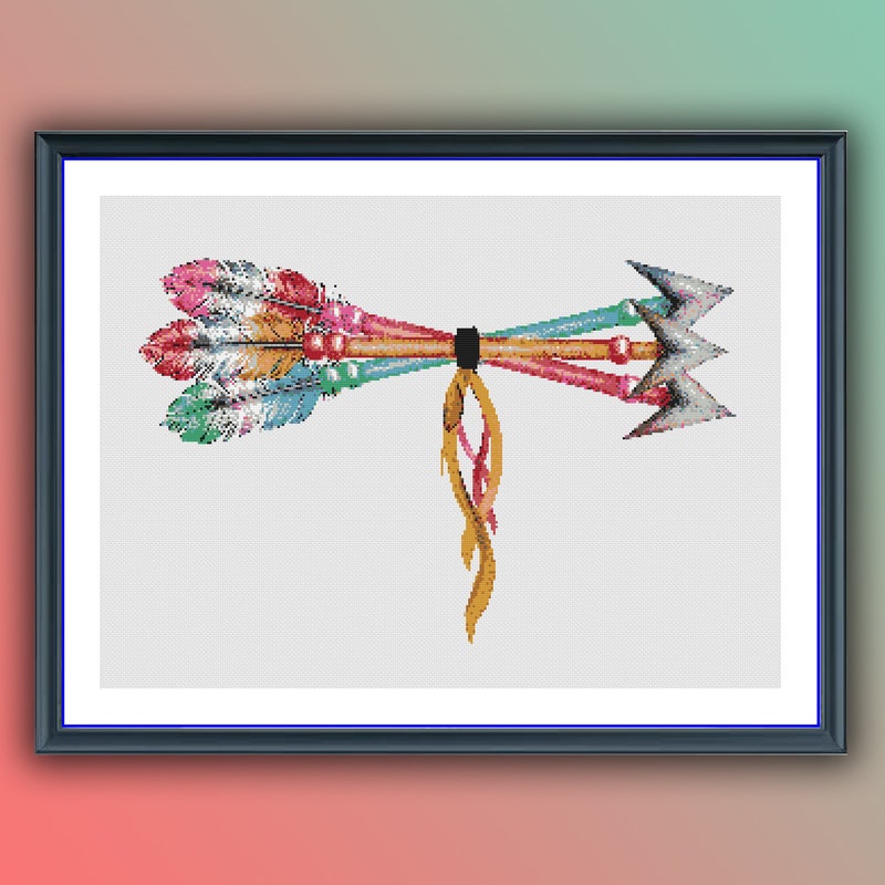 Arrow Cross Stitch - Etsy