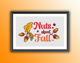 Autumn Leaves / Cross Stitch Pattern / PDF - Etsy