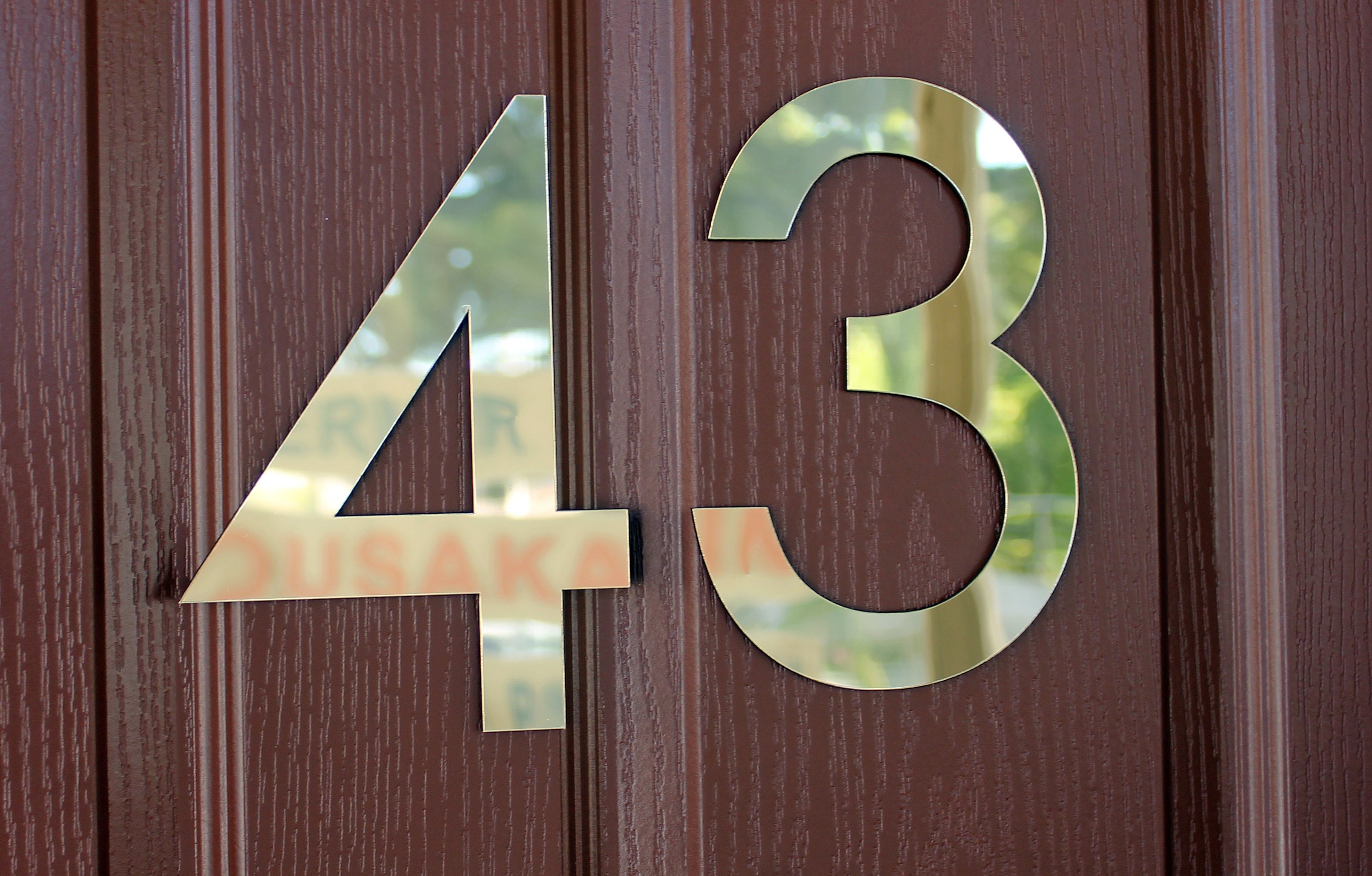 Acrylic Large Numbers Acrylic Numbers For Birthday Party Giant Numbers ...