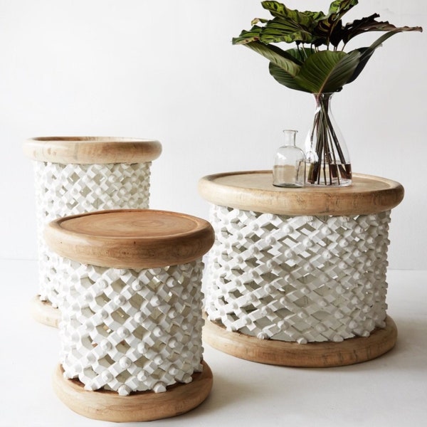 African Side Table - Etsy
