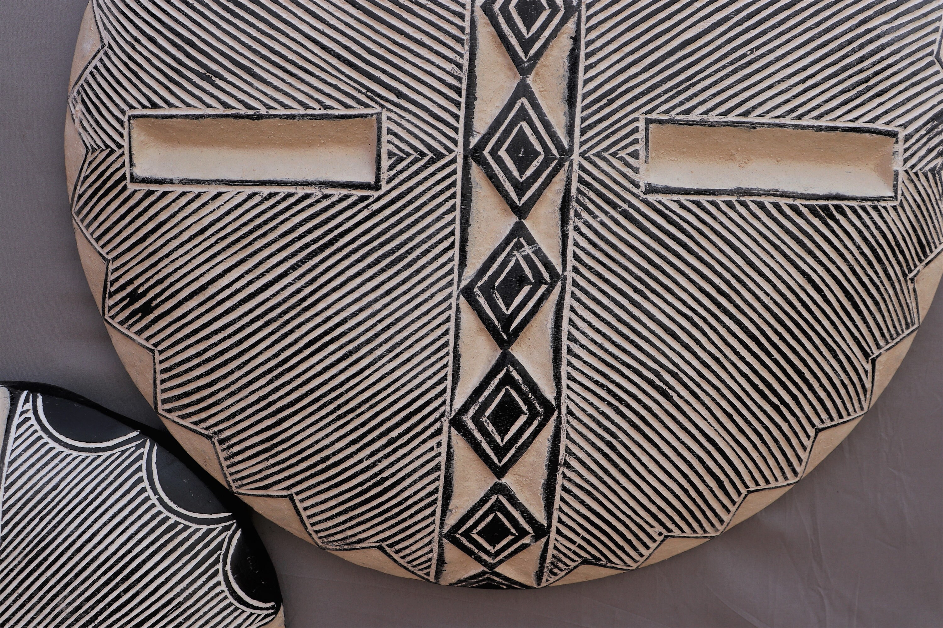 African Wood Wall Art African Shield Artizanal Afrique Zulu - Etsy