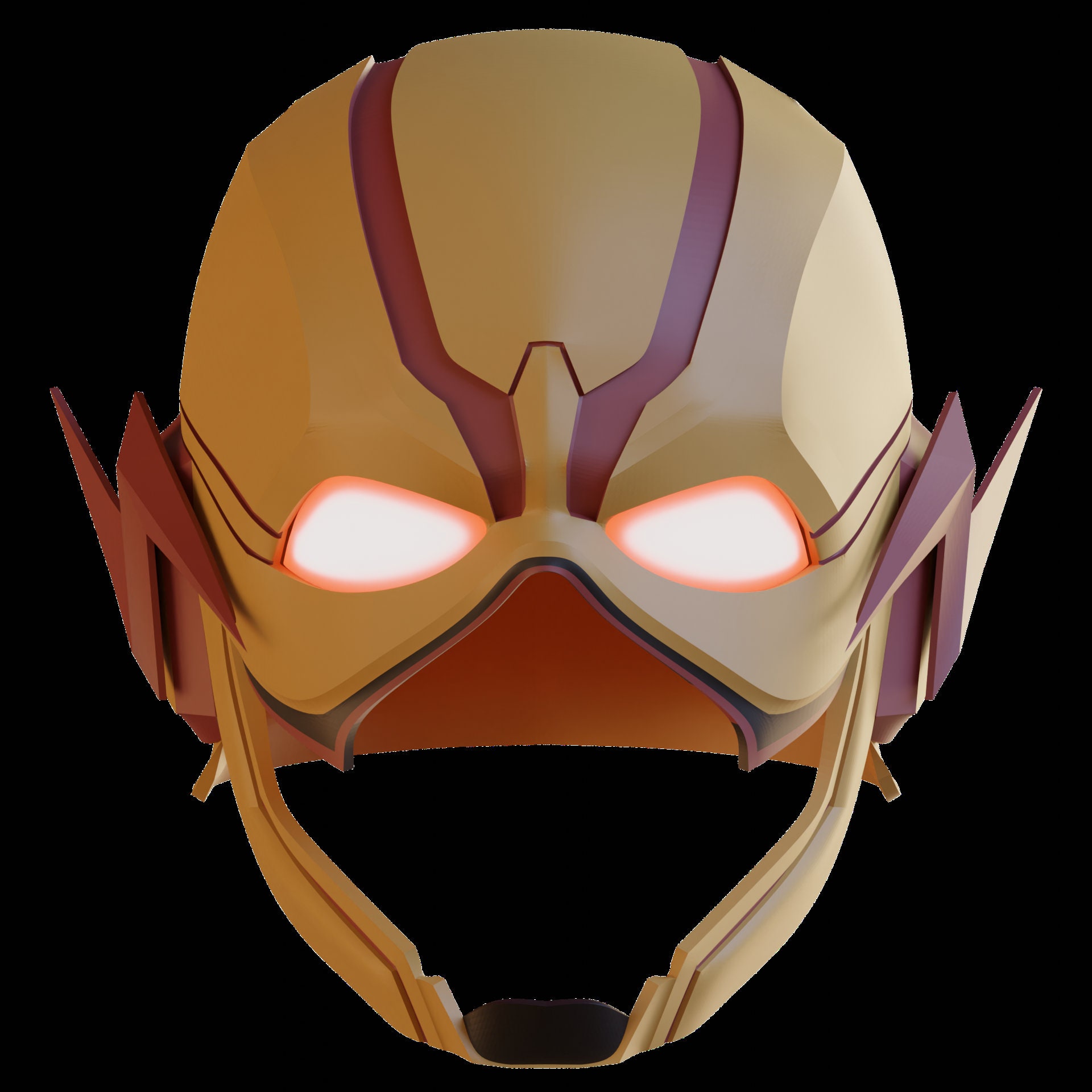 Injustice 2 Reverse Flash Cowl 3D Model - Etsy