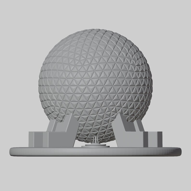 Epcot Ball Spaceship Earth 3D Model FILE - Etsy
