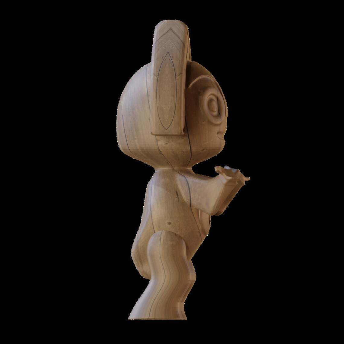 Polynesian Resort Maui Statue 3d Model - Etsy