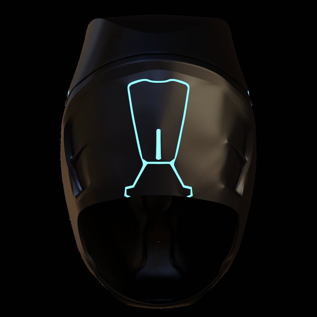 Tron Legacy Quorras Helmet 3D Model - Etsy