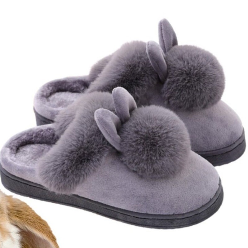 Rabbit Slippers - Etsy